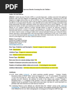 PedMIDAS - Migraine Questionnaire | PDF | Headache | Clinical Medicine