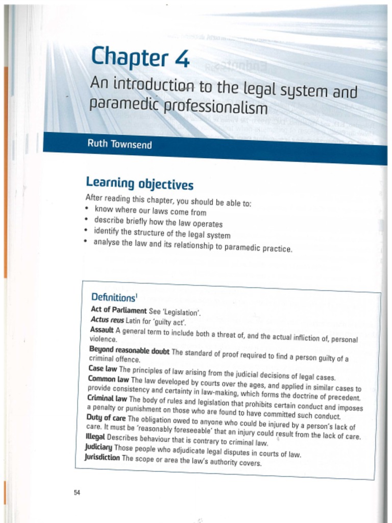 Townsend & Luck (2020) Introduction To The Legal System | PDF