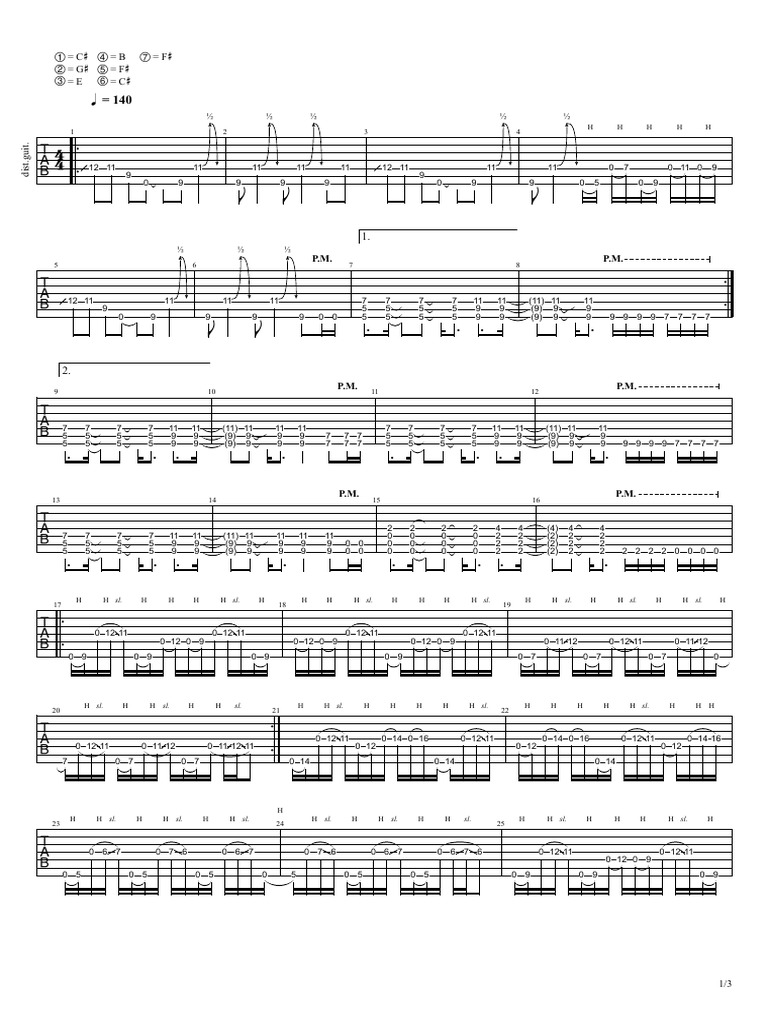 Spiritbox - Secret Garden Tabs | PDF