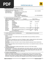 Mobil Delvac MX 15W-40 Safety Data Sheet | PDF | Waste | Toxicity