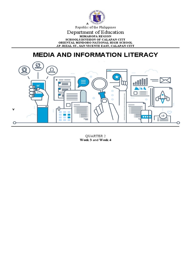 Media and Information Literacy: Department of Education | PDF | Composition (Visual Arts ...