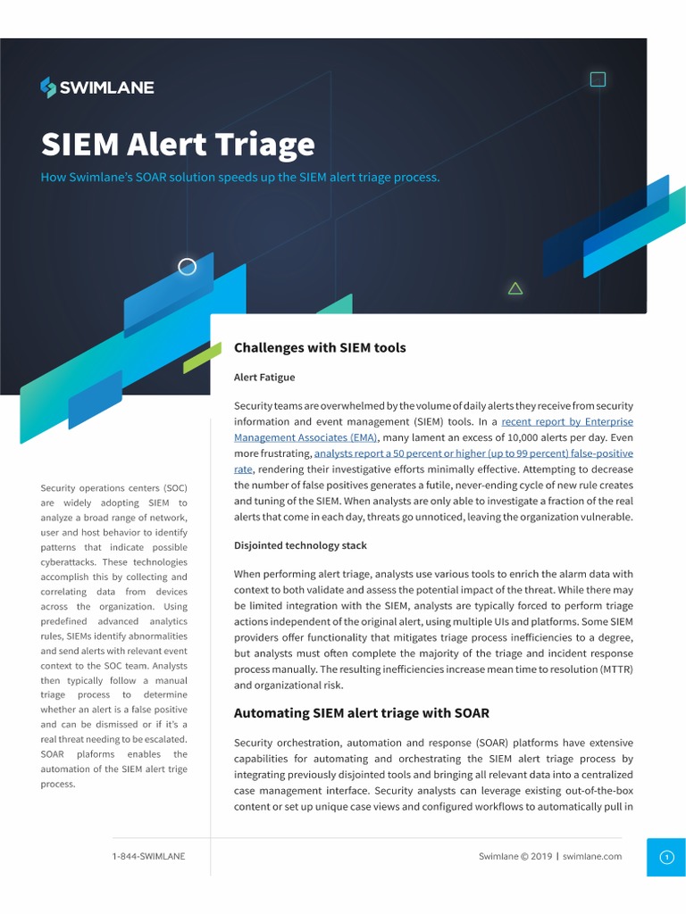 Alert Triage | PDF