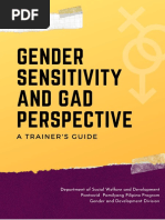 Understanding GAD Concepts and Principles | PDF | Gender | Gender Studies