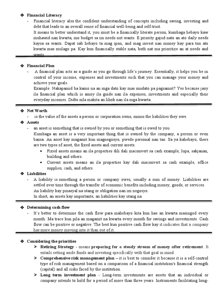 Script Financial Literacy | PDF | Insurance | Life Insurance