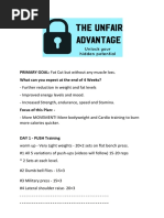 Leon Kennedy 3-Month Workout Plan | PDF | Meal | Kettlebell