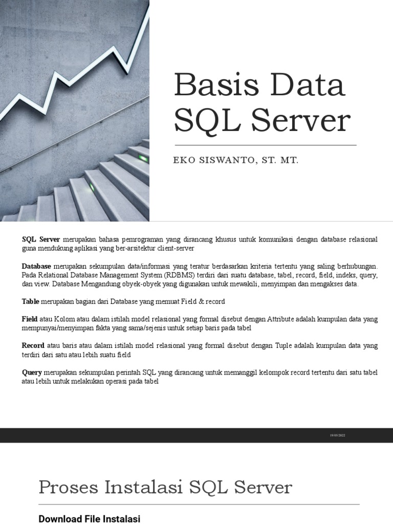 MATERI 3 Basis Data SQL Server | PDF