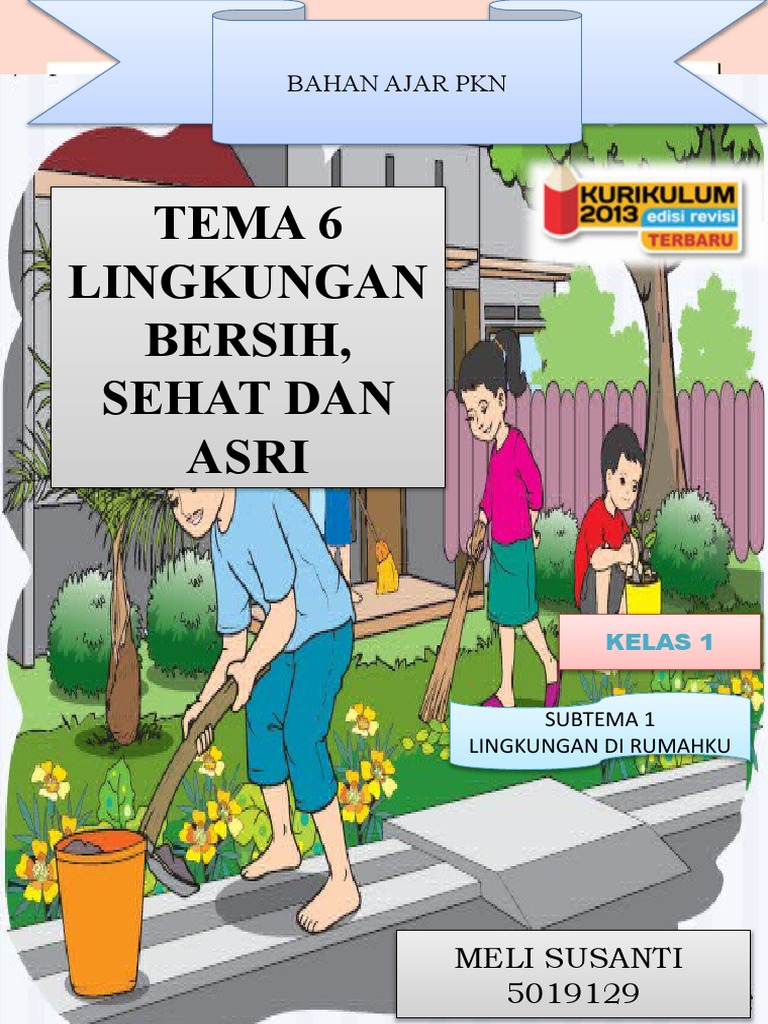 Bahan Ajar Dan LKPD PKN | PDF | Seni & Disiplin Bahasa