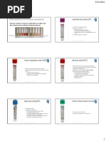 Vacuette: Tube Selection Chart | PDF | Medicine | Clinical Pathology