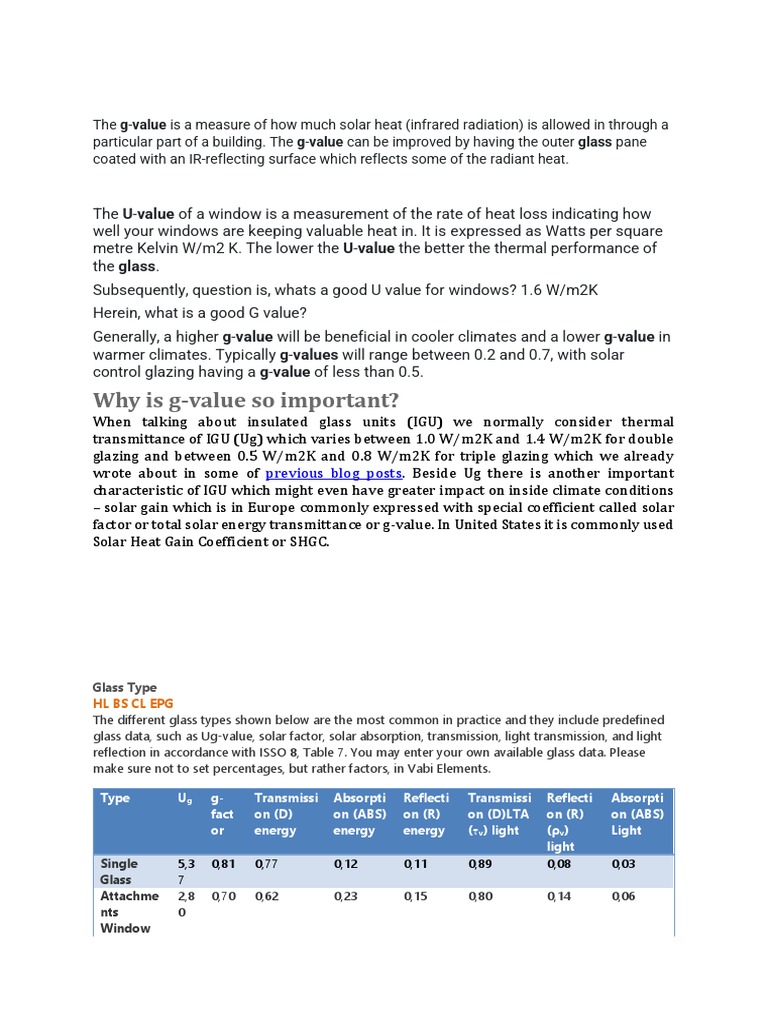 Glass Performance Data | PDF | Building Engineering | Electromagnetic ...