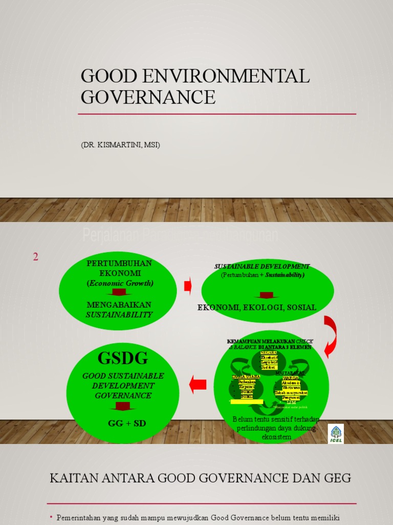 Good Enviroment Governance | PDF