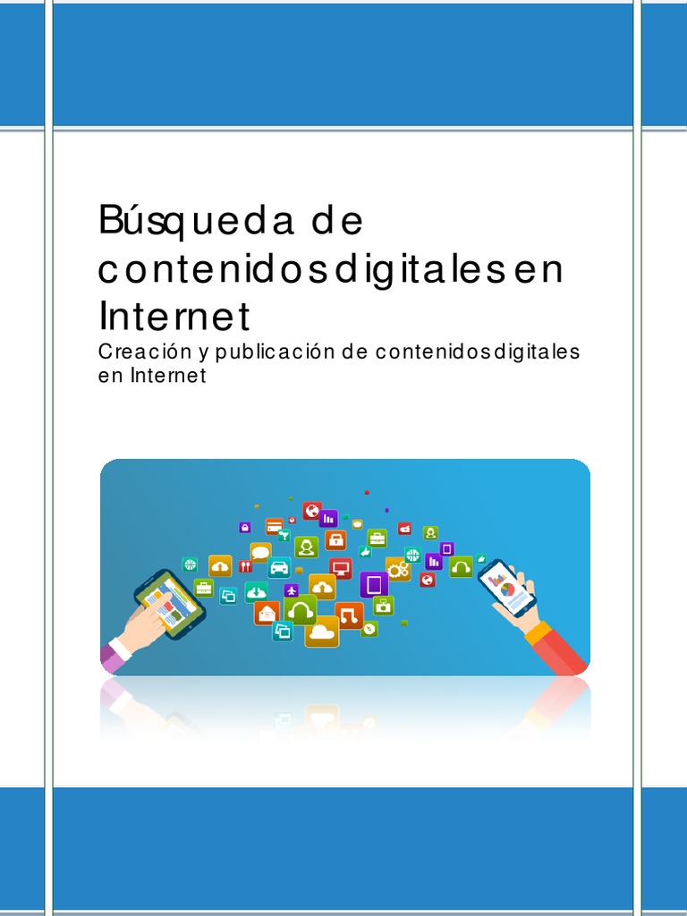 Creación y Publicación de Contenidos Digitales en Internet | PDF ...