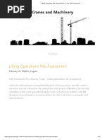 Forklift Risk Assessment | PDF | Forklift | Safety