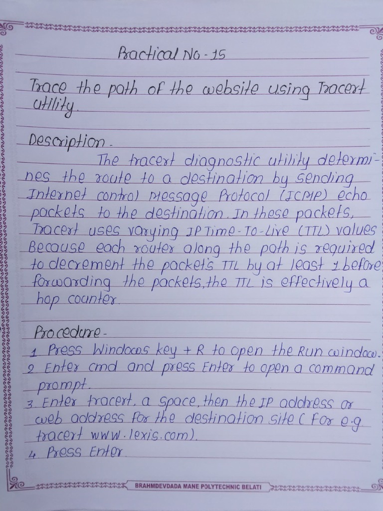 NIS Practical No. 15 & 16 | PDF