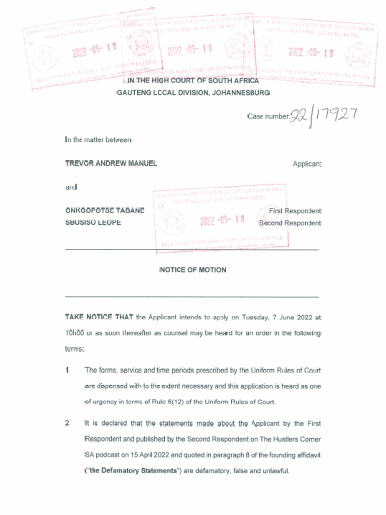 Urgent Application (Issued) | PDF