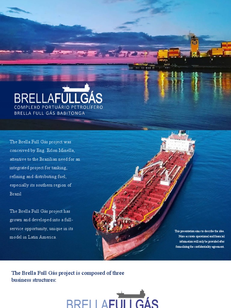Brella Presentation V2 | PDF | Oil Refinery | Oil Tanker