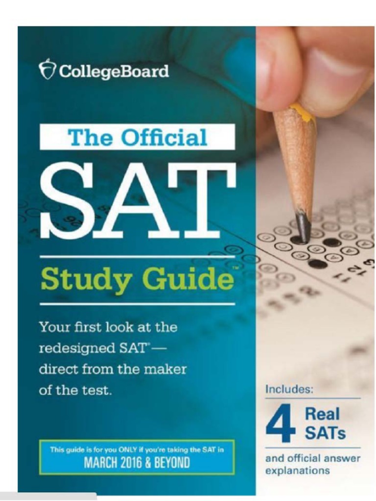 SAT College Board 2018 | PDF