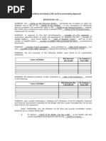 Bid Securing Declaration Sample Form | PDF | Affidavit | Notary Public