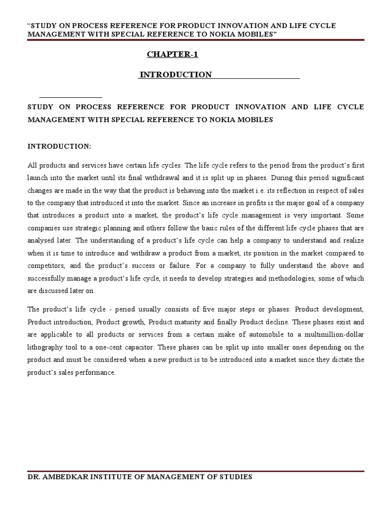 Nithu. Project | PDF | Nokia | Life Cycle Assessment
