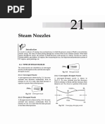 Steam Nozzles in Turbine Design | PDF | Nozzle | Turbine