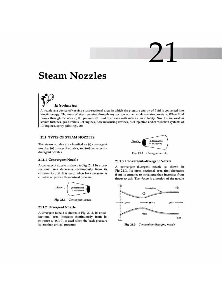 Steam Nozzles PDF | PDF