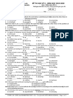 High School English Test | PDF