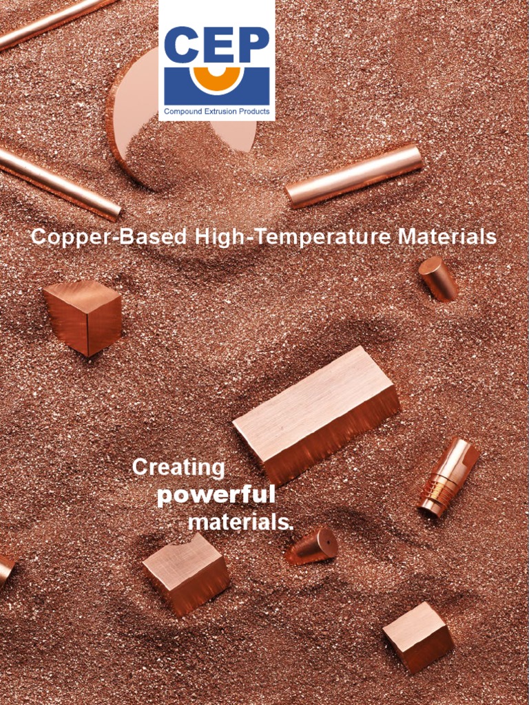 Powerful: Copper-Based High-Temperature Materials | PDF | Strength Of ...