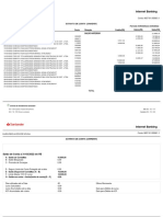 Modelo de Extrato Bancário | PDF | Conta de transação | Indústrias de ...