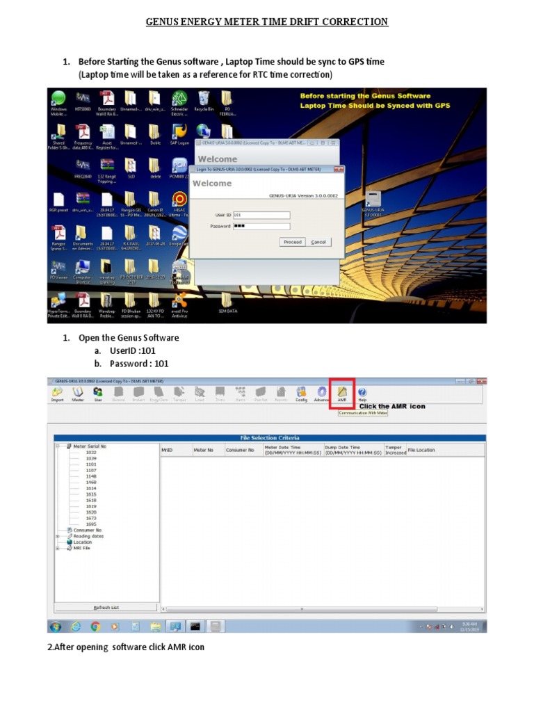 Genus Time Drift Correction | PDF