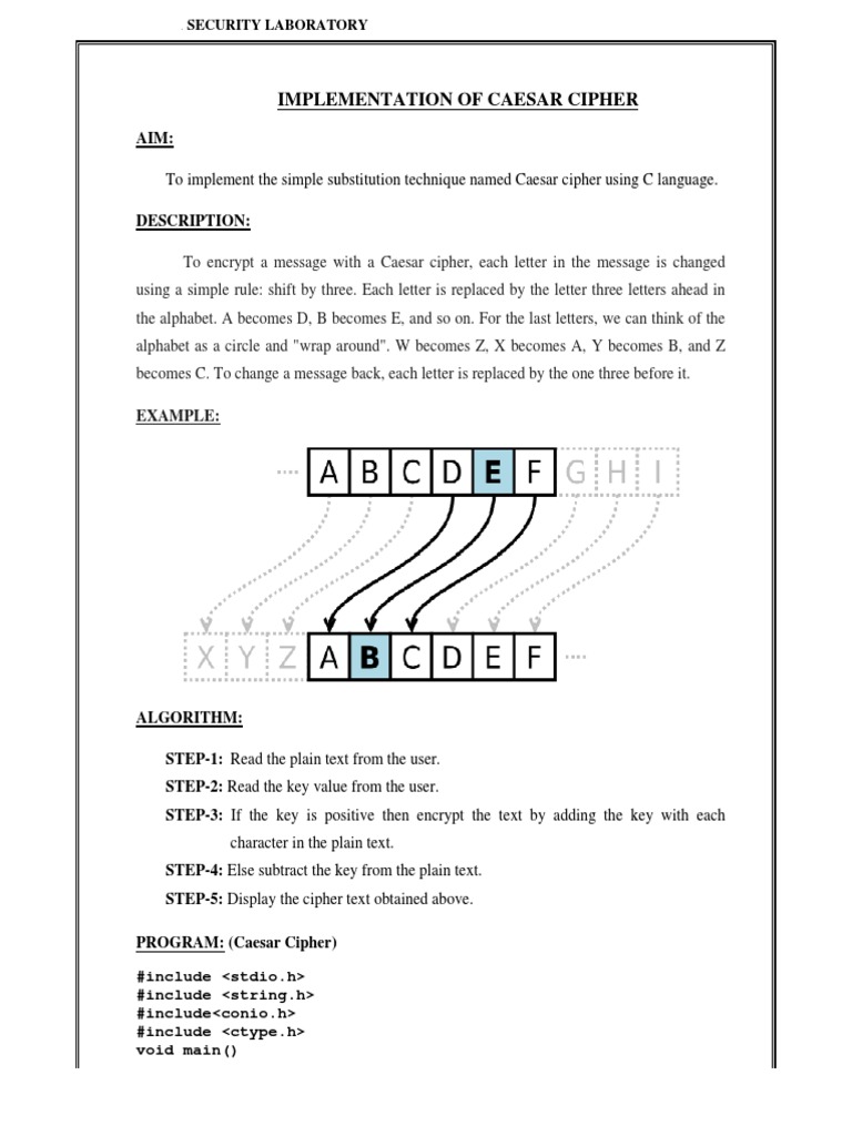 Cyber Security Lab Manual | PDF | Key (Cryptography) | Encryption