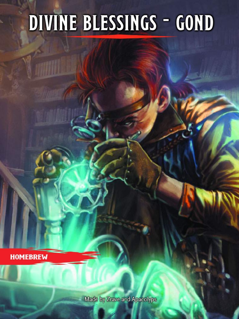 2801282-Divine Blessings - Gond | PDF | Forgotten Realms