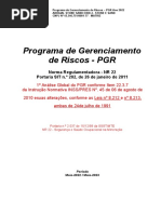 Modelo de PGR Pronto e Completo | PDF | Avaliação de risco | Química