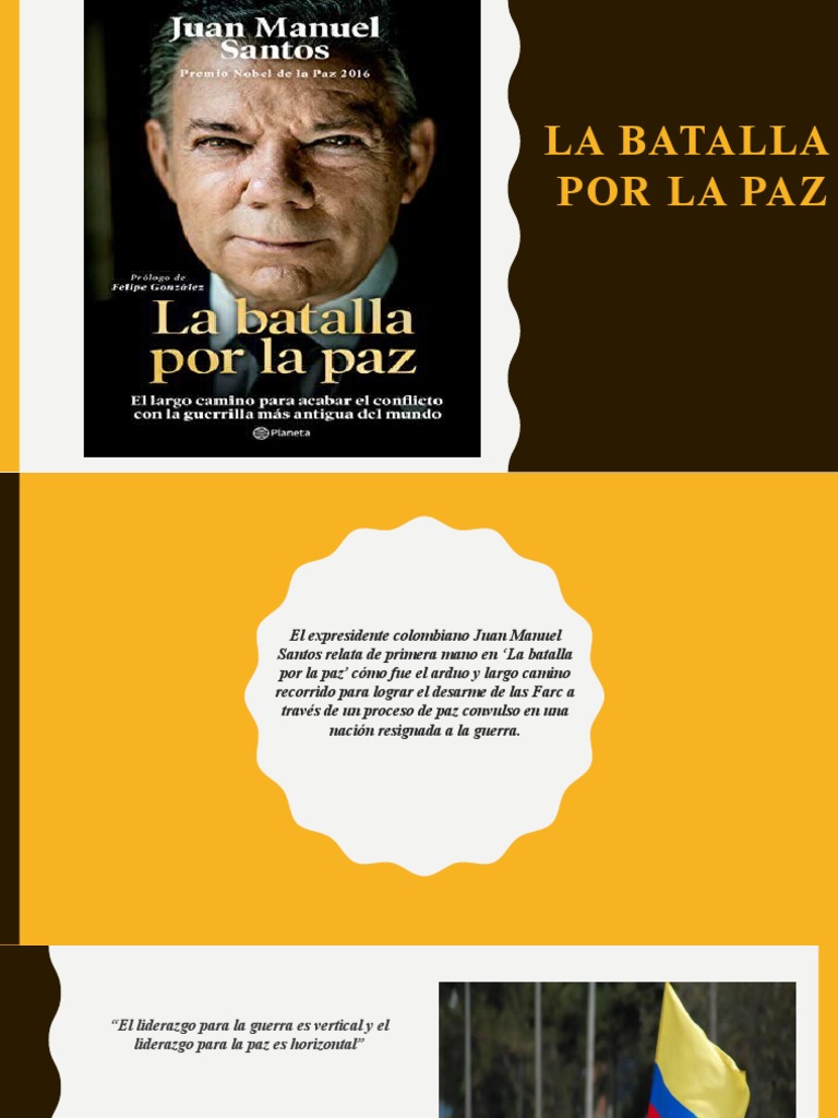 Presentacion La Batalla Por La Paz Lisbeth Meneses y Harold Meneses | PDF | Los bosques | Colombia