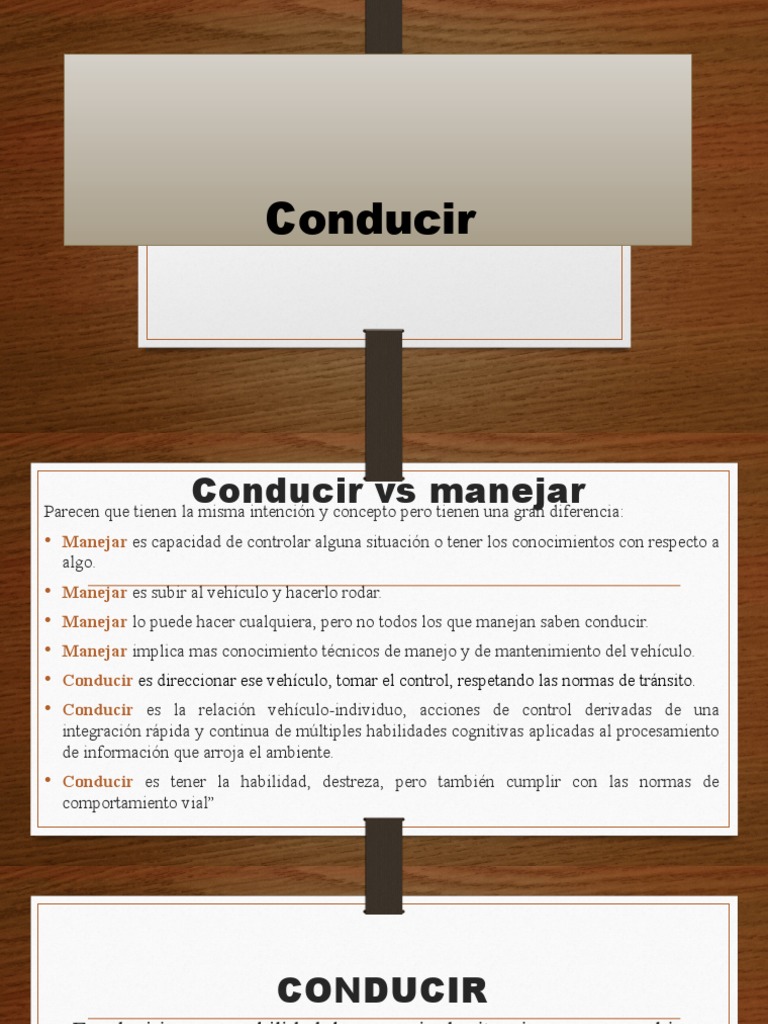 CONDUCIR | PDF | Comportamiento | Estrés (biología)