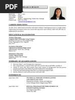 Application Letter Deped | PDF | Identity Document | Professional ...