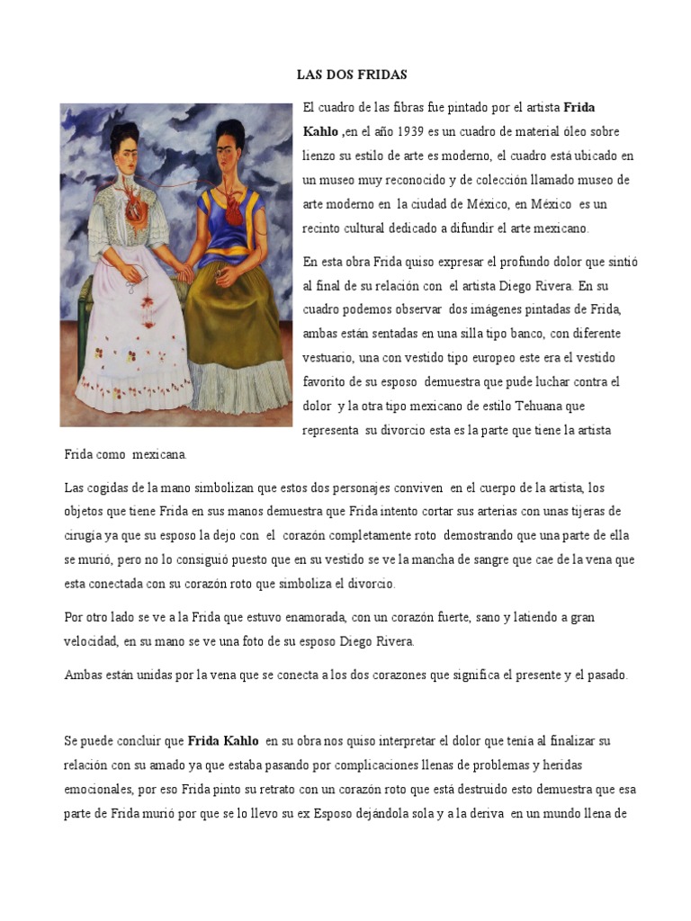 Las Dos Fridas | PDF