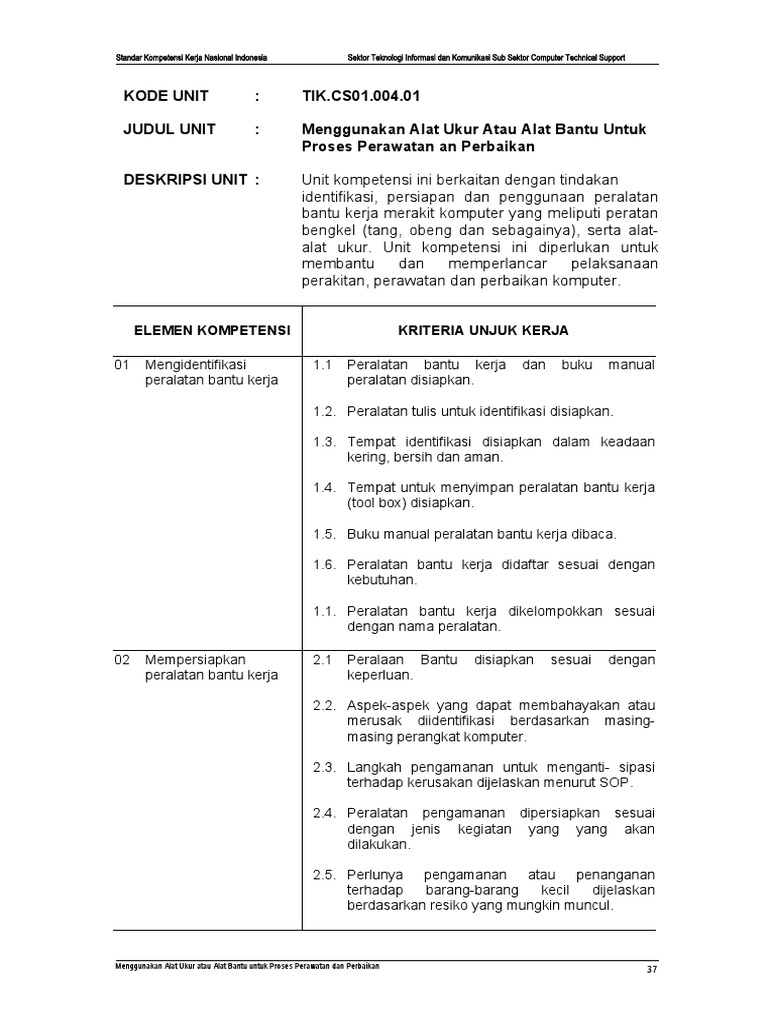 Tik CS01 004 01 | PDF