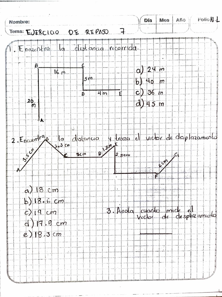 Ejer Repaso Fisica | PDF