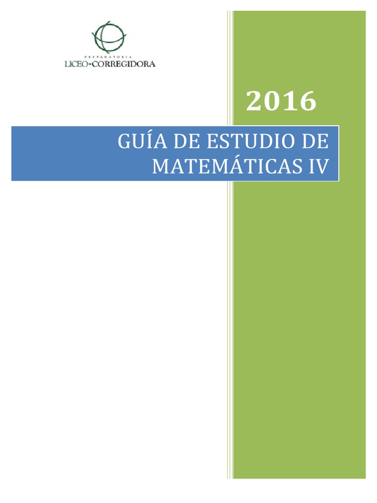 Matemáticas Guia de Estudios Ejerc Resueltos | PDF | Ecuaciones ...