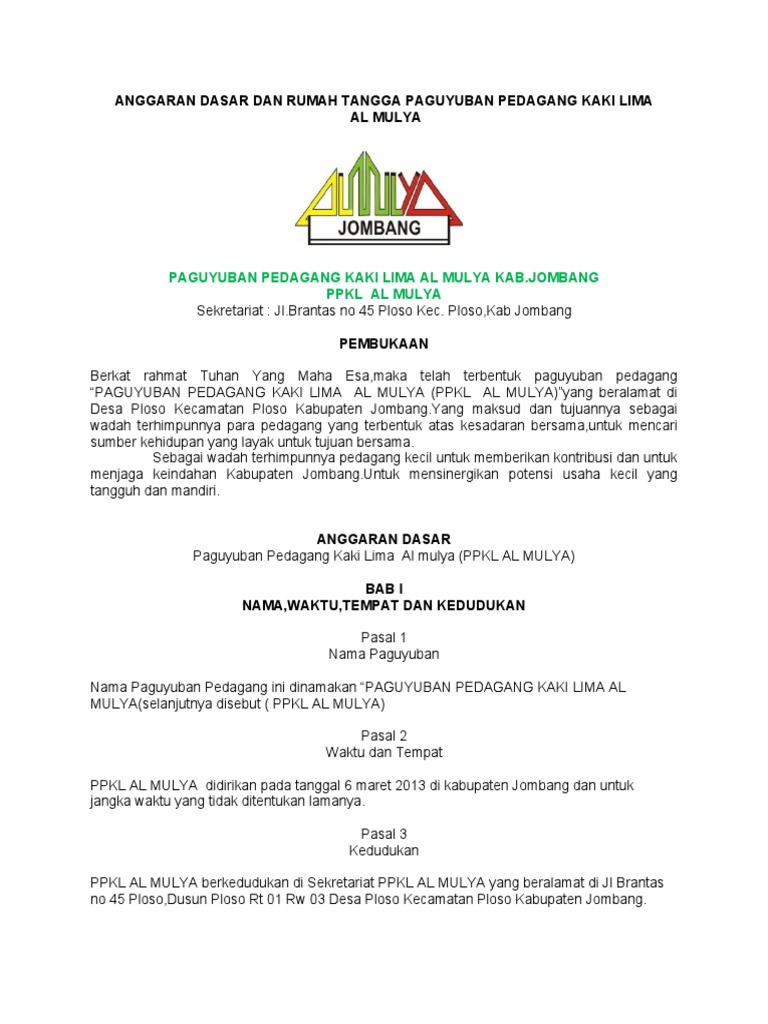 Ad-Art PPKL Al Mulya | PDF