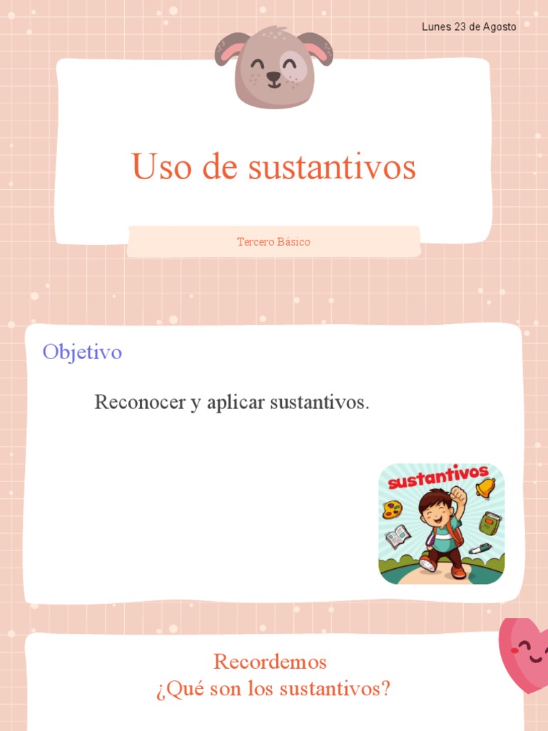 Sustantivos Comunes Propios Colectivos e Individuales | PDF