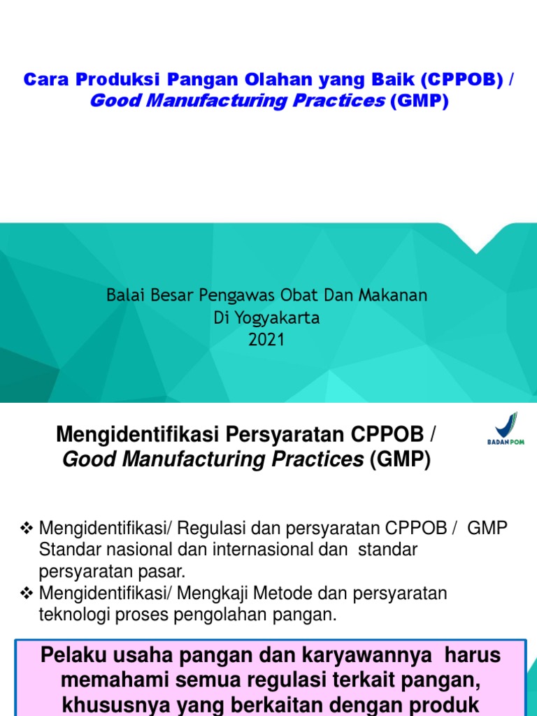 CPPOB IRT & CRPB Materi DFI 2021 | PDF
