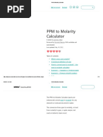 Difference Between PPM and PPMV | PDF | Parts Per Notation | Physical ...