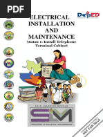 Grade 9 TLE EIM Electrical Installation Maintenance LAS | PDF