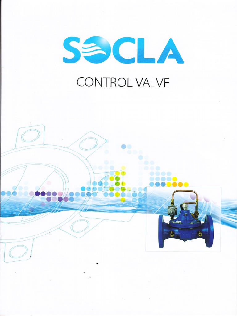 Socla Control Valve | PDF | Valve | Pump