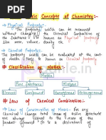 Periodic Table Short Notes | PDF | Periodic Table | Chemical Elements