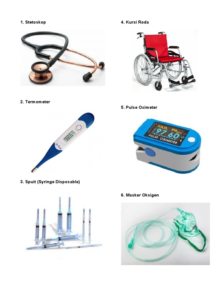Alat - Alat Medis | PDF | Social Science | Wellness