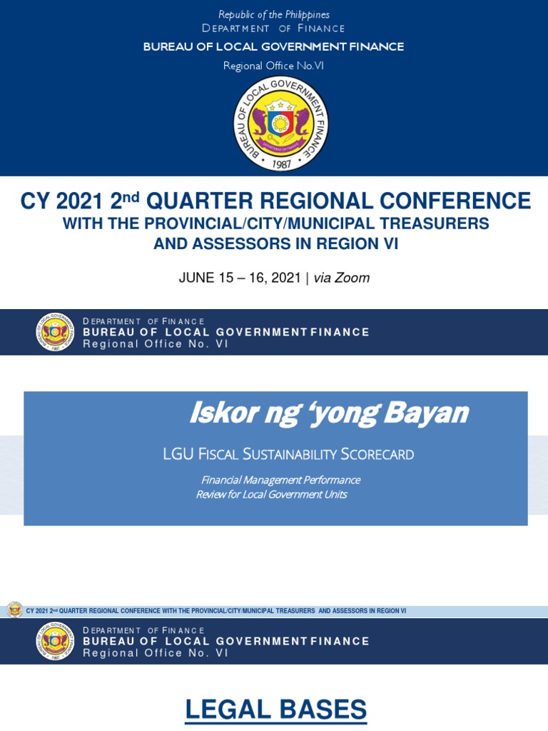 Assessing Local Government Fiscal Performance: An Analysis of the ...