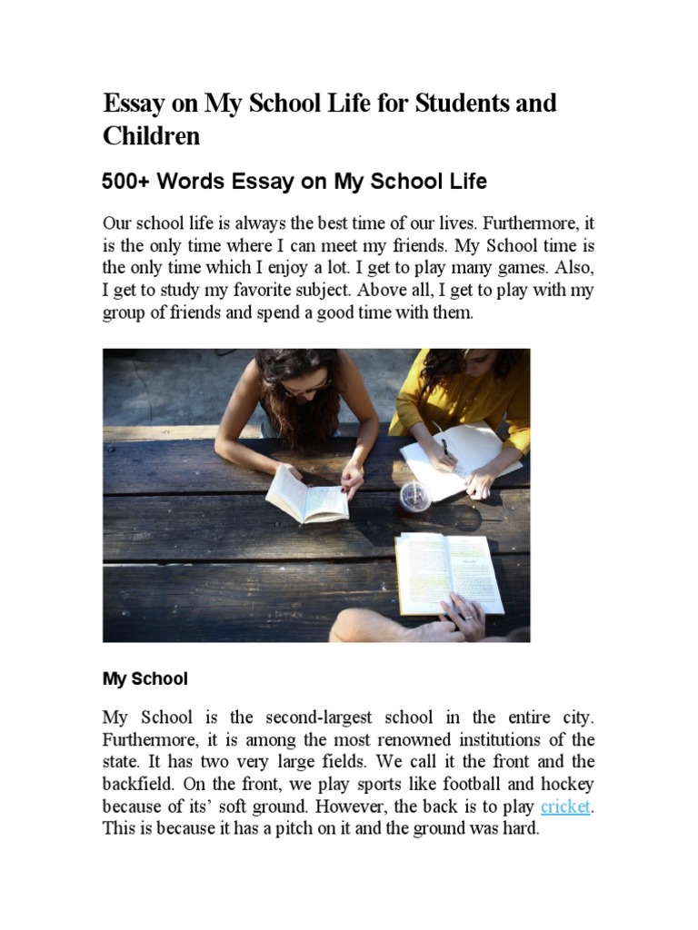 My School Life: A Memorable Journey | PDF