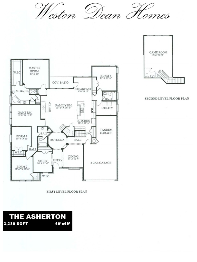 The Asherton Home by Weston Dean | PDF