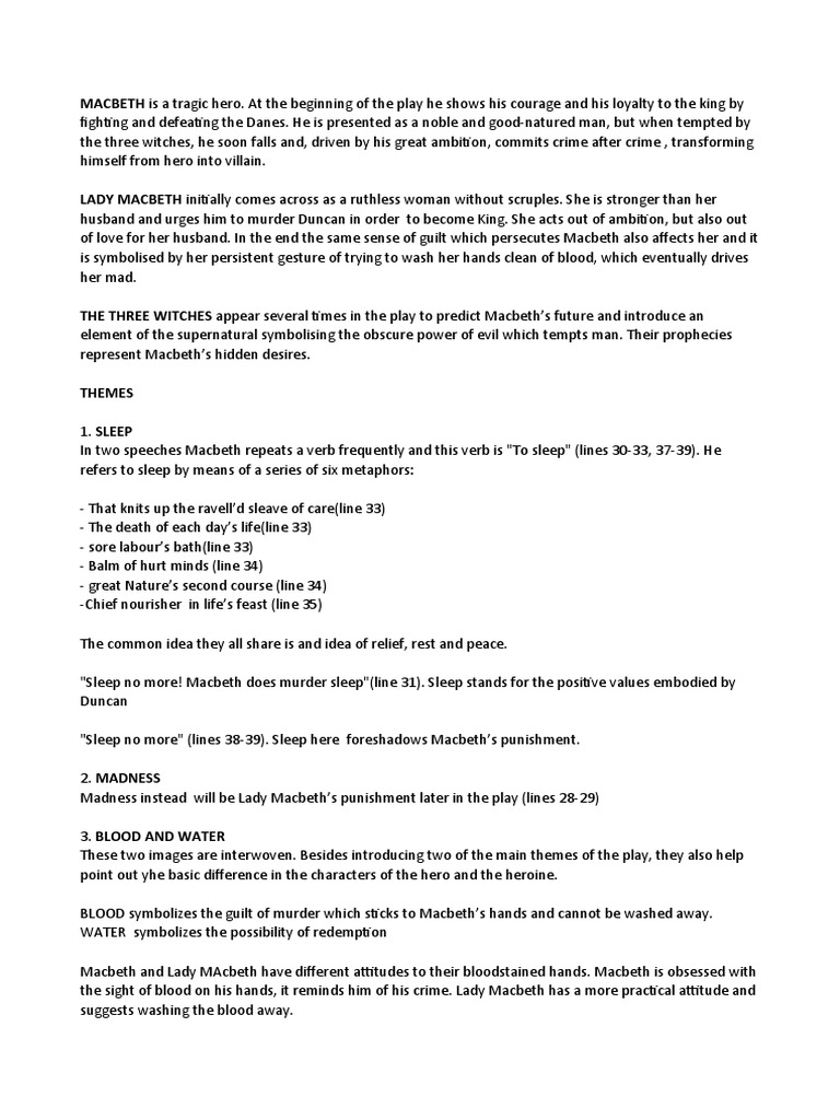 Duncan's murder | PDF | Macbeth